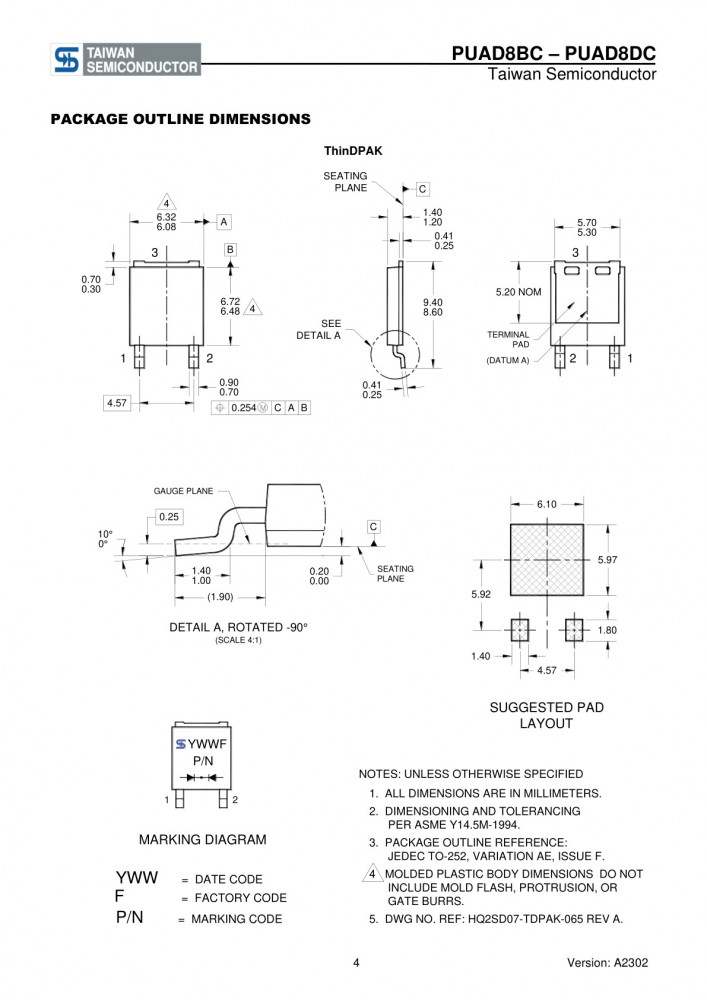 PUAD8DC datasheet page 4