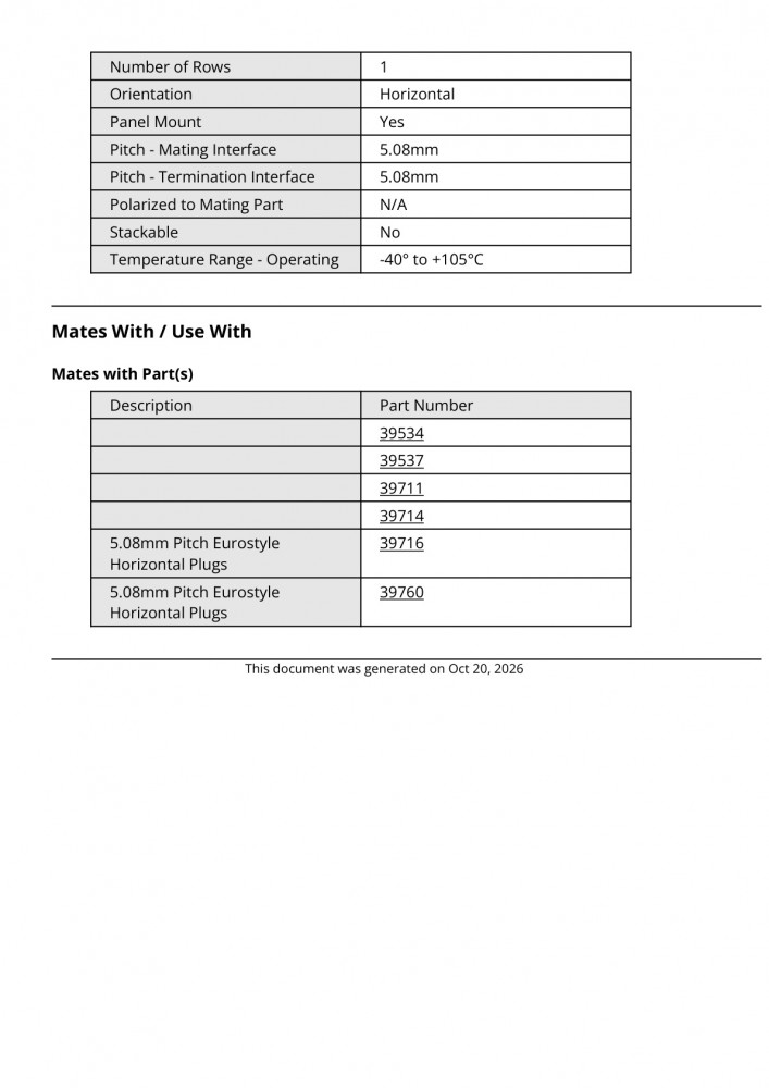MOLEX 395312012 technical drawing page 3