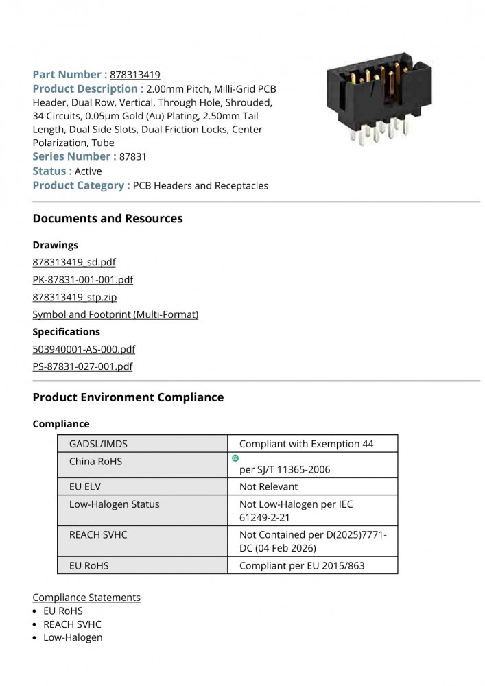 878313419 technical document image, page 1