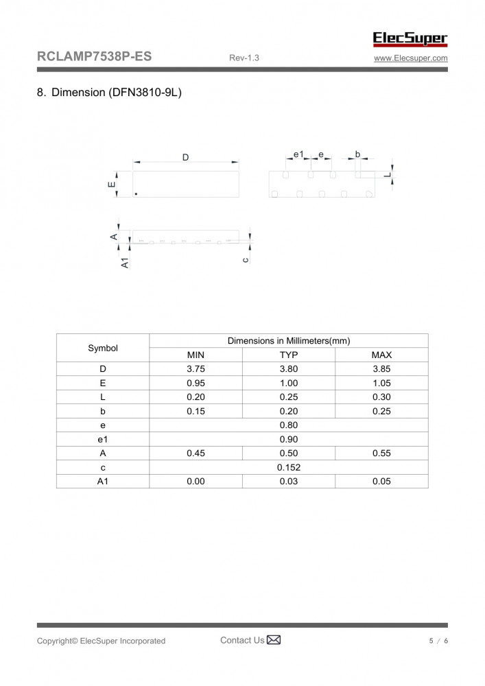 RCLAMP7538P-ES datasheet page 5