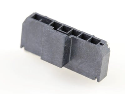MX150 Single Row Header, Right-Angle, 2 Circuits, 1.25µm Nickel (Ni) Overall, 1.50µm Minimum Select Matte Tin (Sn) Plating Overall, 3.05mm PC  Tail Length, Mating Pin Length 12.15mm