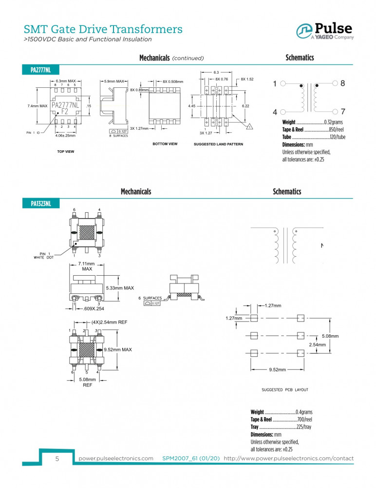 PA3493NL technical document page 5