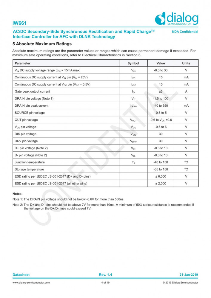 IW661 technical document page 4