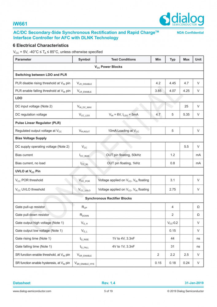 IW661 technical document page 5