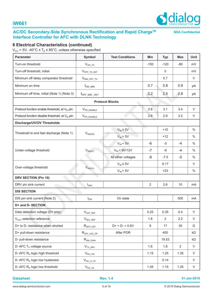 IW661 technical document page 6