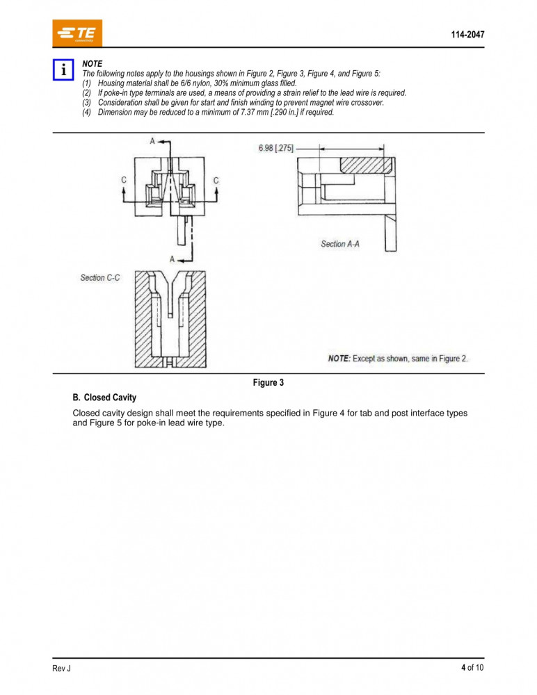 TE Connectivity MAG-MATE Mini application specification page 4
