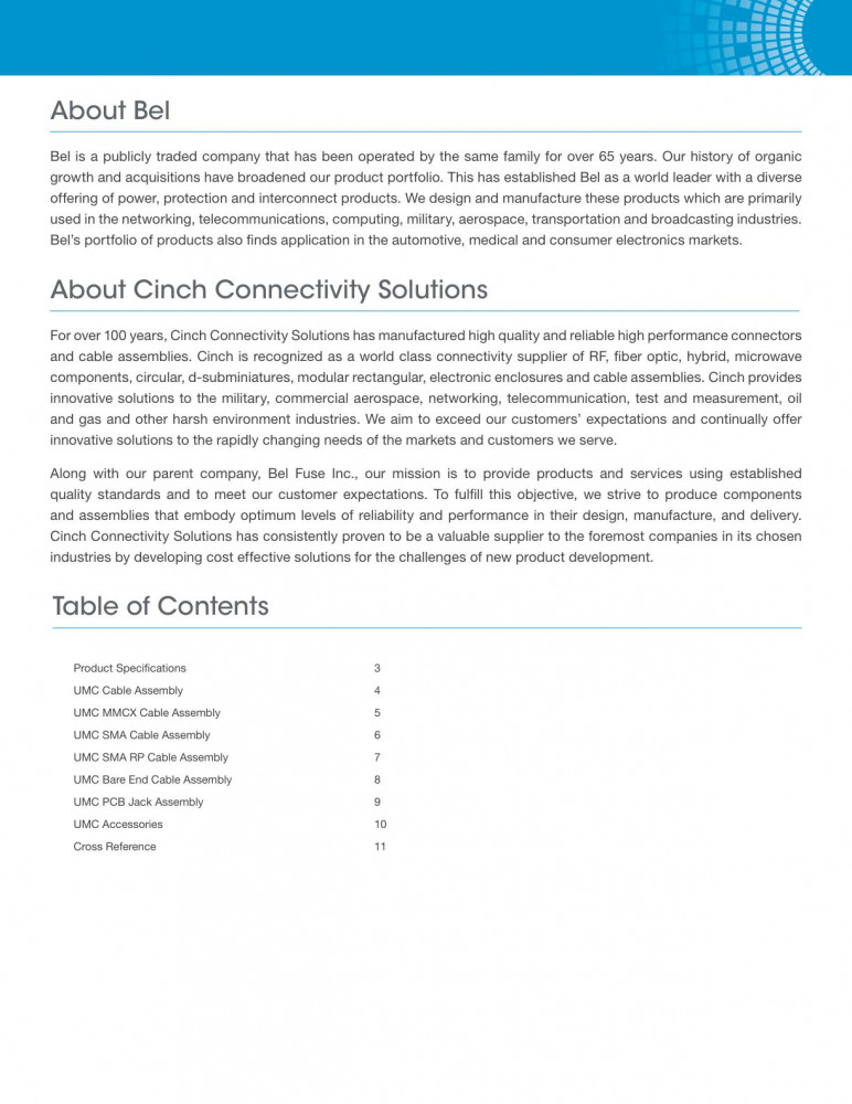 CINCH UMC document page 2