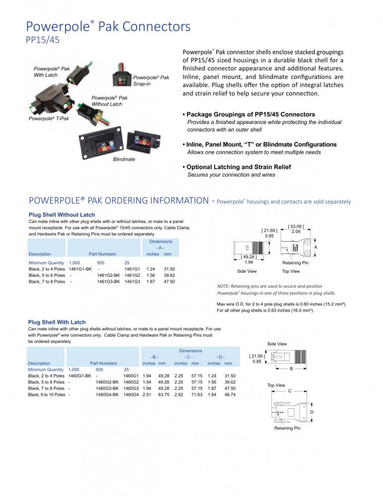 Anderson Power PP15/45 document page 5