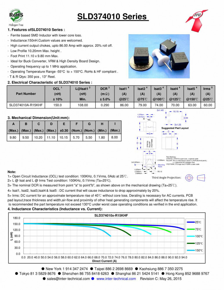 SLD374010 technical document page preview