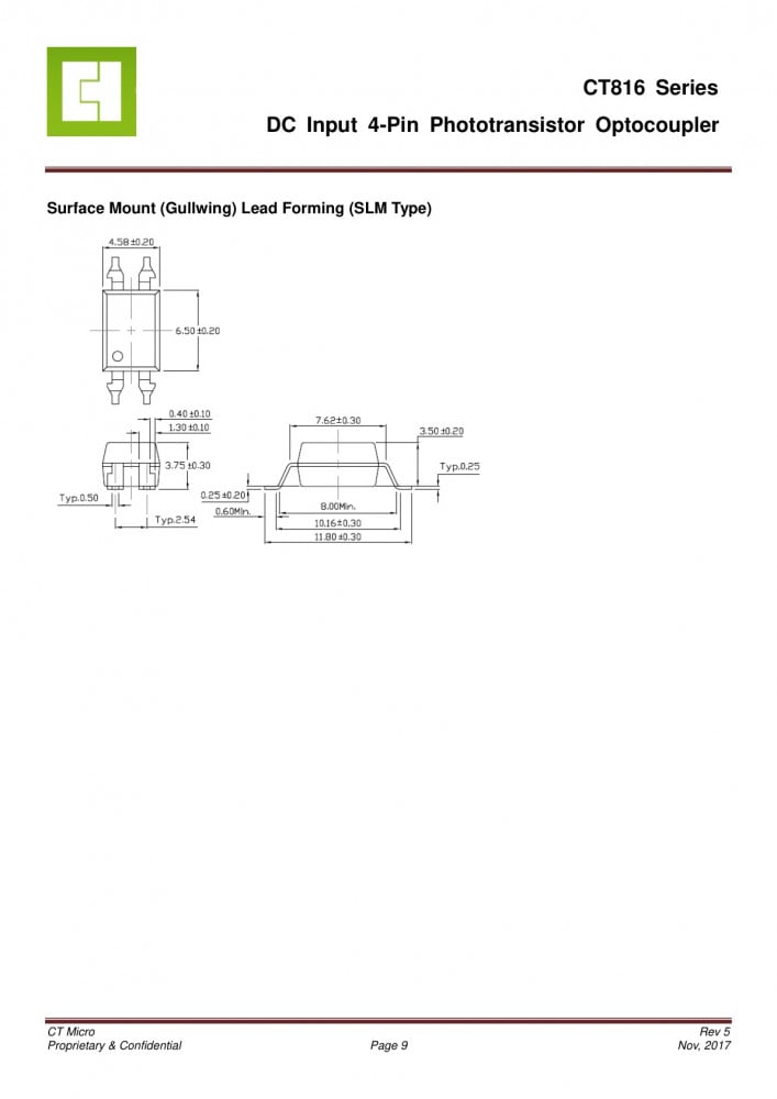 CT816D(SL)(T3)-H datasheet page 9