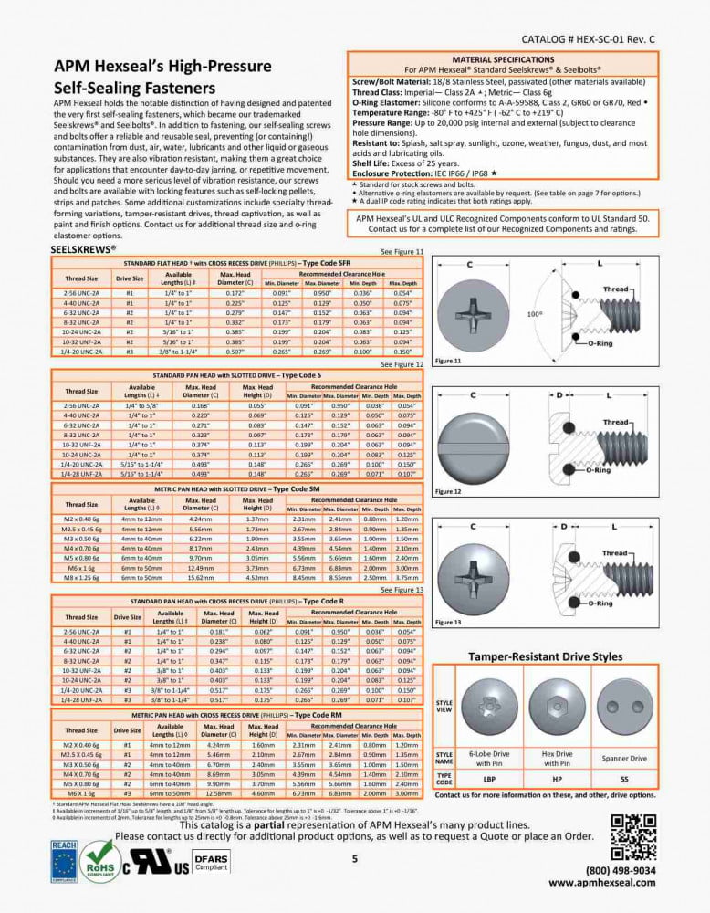 APM Hexseal technical document page 5