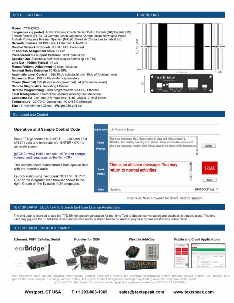 TTS-ENC2 technical document page 2