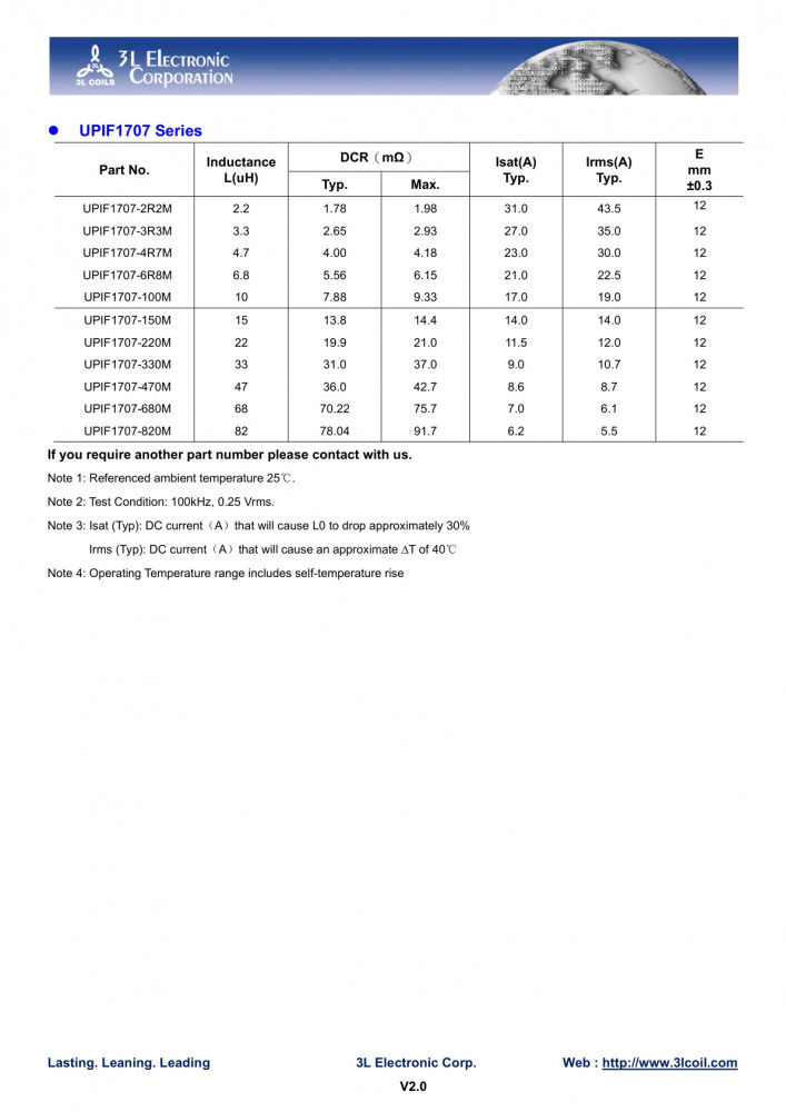 3L COILS UPIF17 catalogue page 3