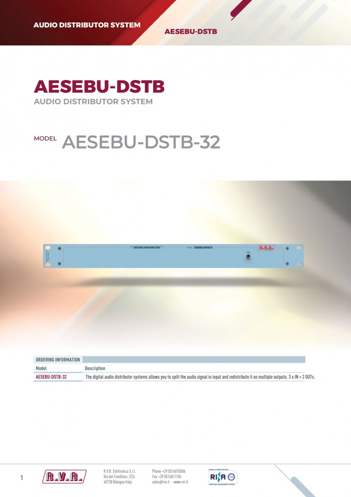 AESEBU-DSTB-32 documentation page 1