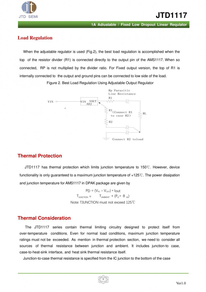 JTD1117 datasheet page 6