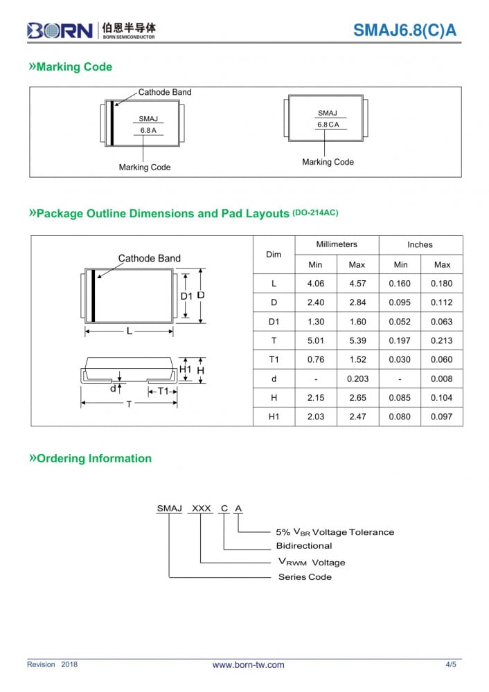 SMAJ6.8CA datasheet page 4