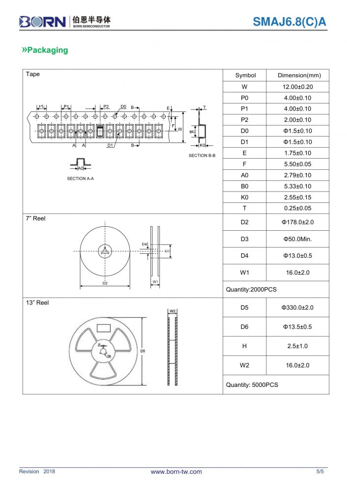 SMAJ6.8CA datasheet page 5
