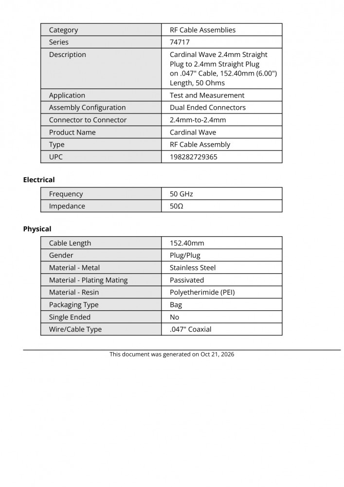 Technical document image 2 for MOLEX 732392300