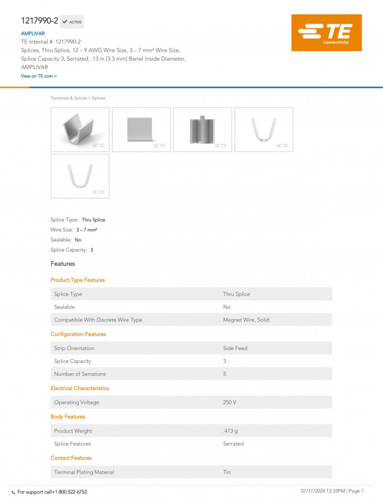1217990-2 technical document page 1