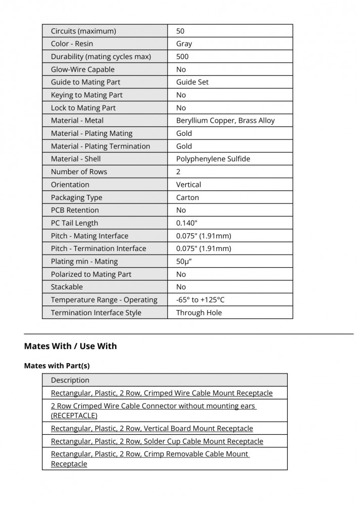 RM232-050-121-5500 technical document, page 2