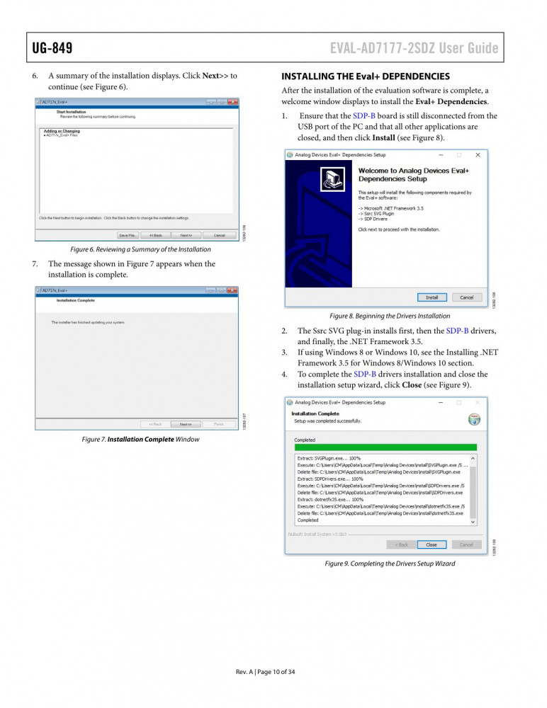 EVAL-AD7177-2SDZ technical document page 10