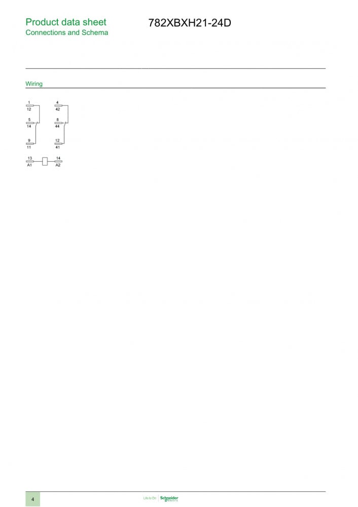 782XBXH2124D technical document page 4