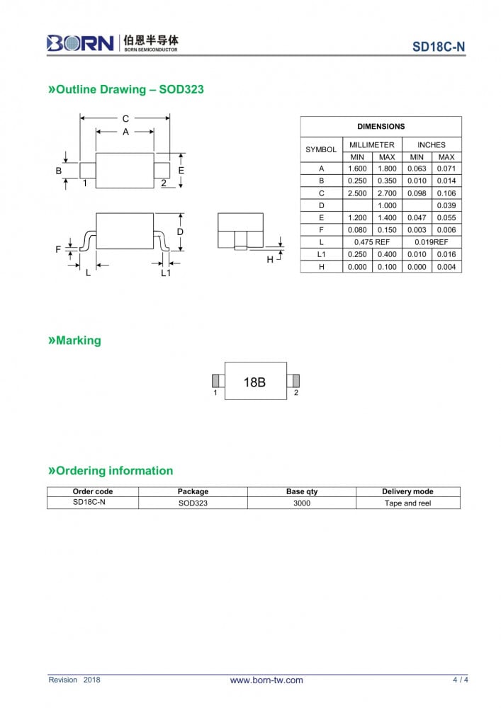 SD18C-N datasheet page 4