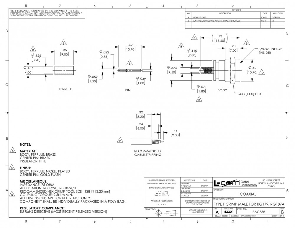 BAC538 technical document preview