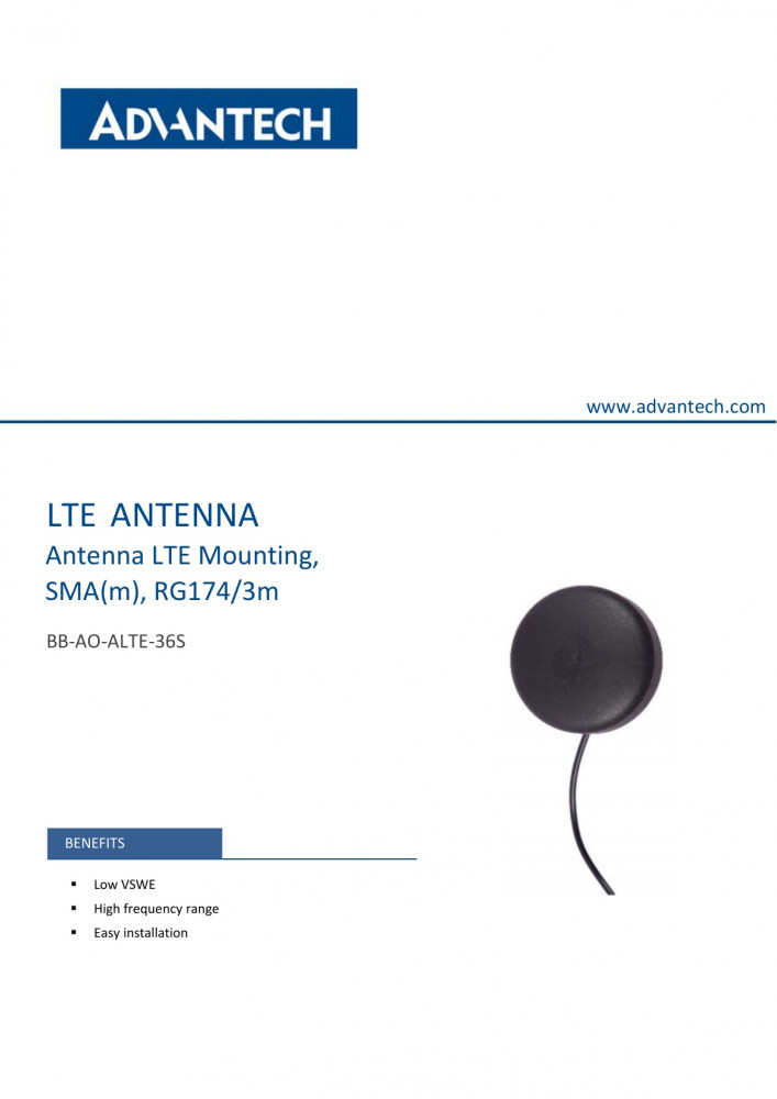 ADVANTECH BB-AO-ALTE-36S technical drawing