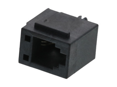 Modular Jack, Right-Angle, True Surface Mount, 8/8, Shielded, Reel