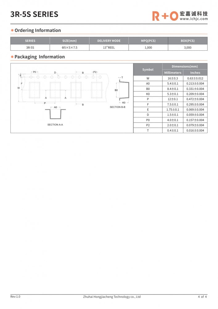 3R470A-5S datasheet page 4