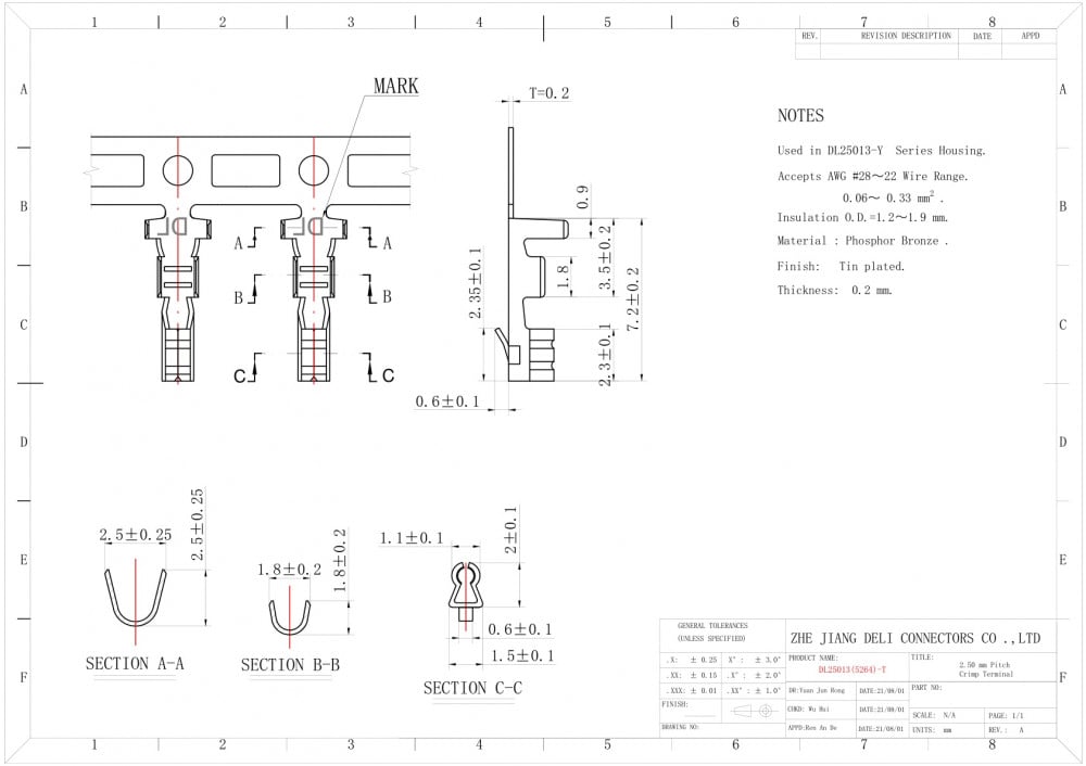 DLL 5264-T technical document page 6