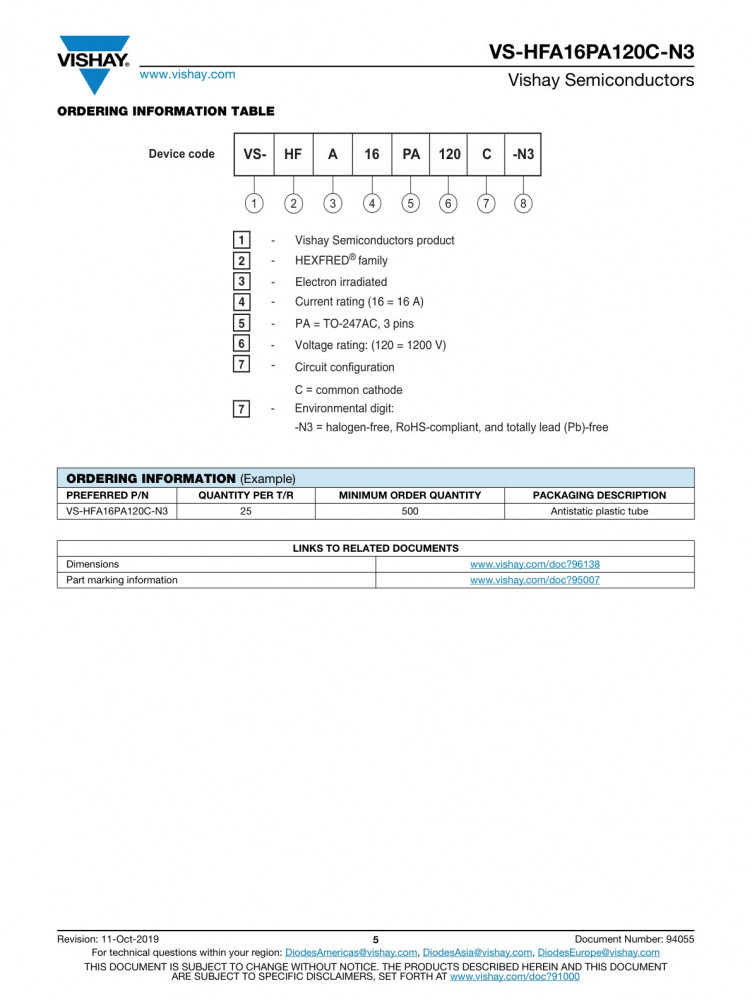 VS-HFA16PA120C-N3 datasheet page 5
