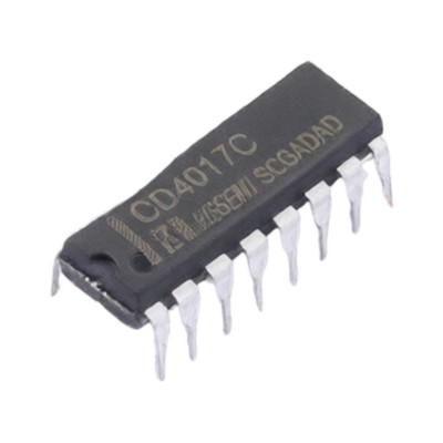 HGSEMI CD4017BE Decade Counter Divider IC