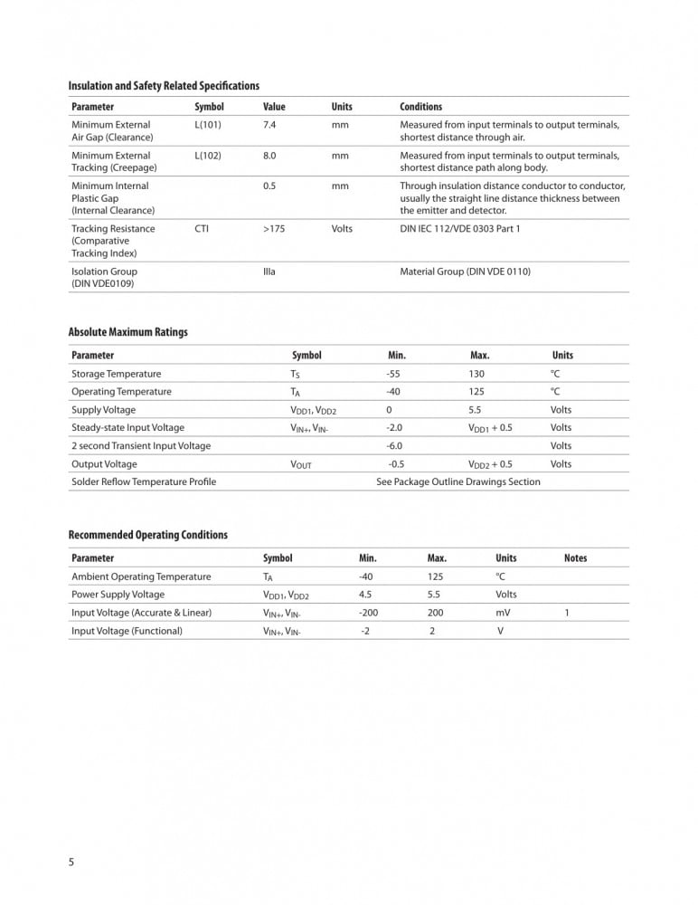 ACPL-782T-000E datasheet page 5