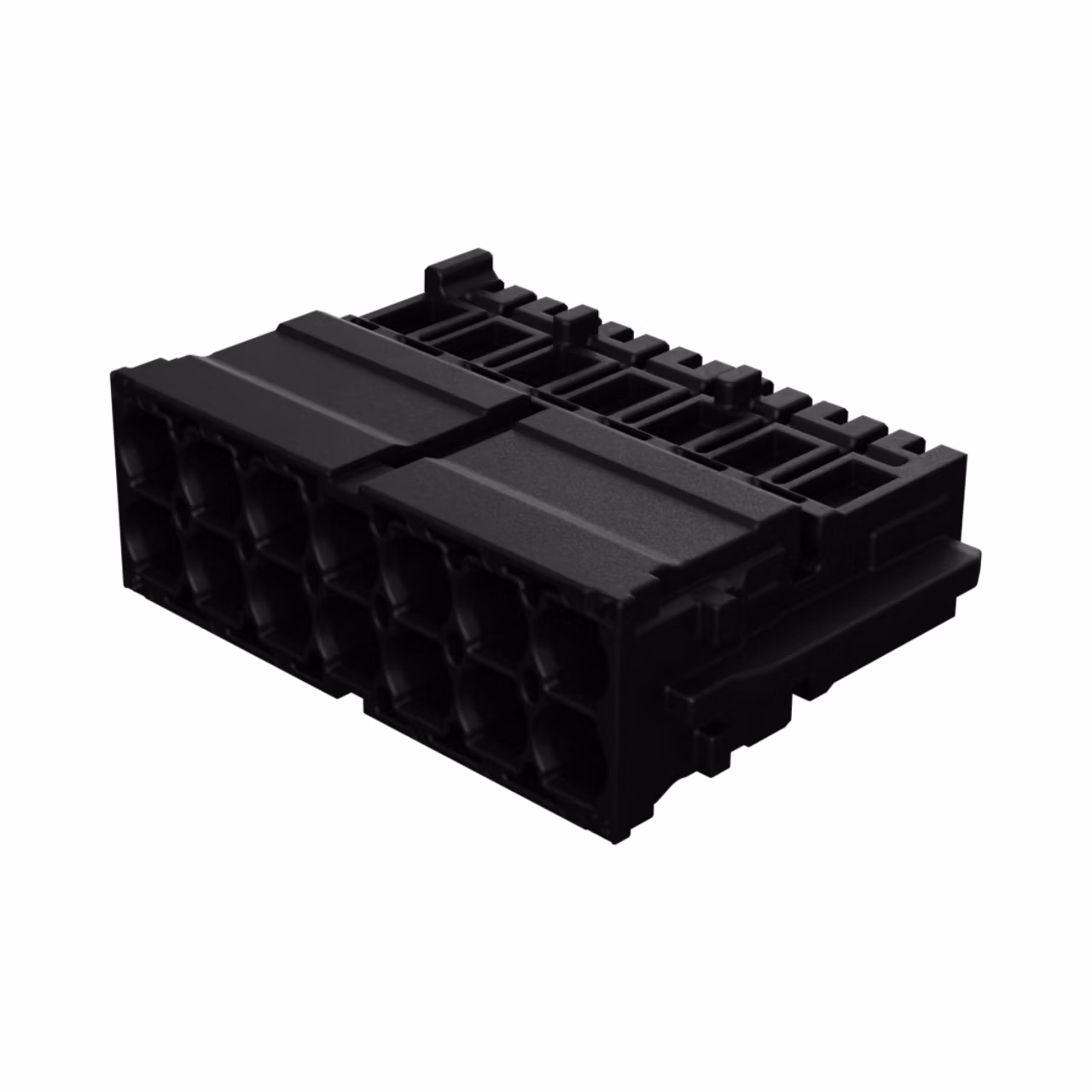 MX-DaSH 1.2 Large Terminal Receptacle Cartridge, 14 Circuits, Keying Option A, Black for sale