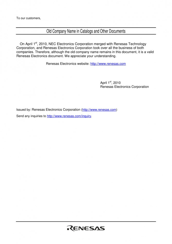 RJP6085DPK datasheet page 1