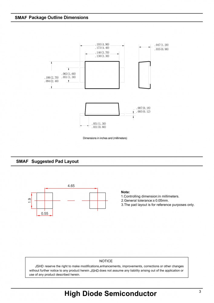 SS36F datasheet page 3
