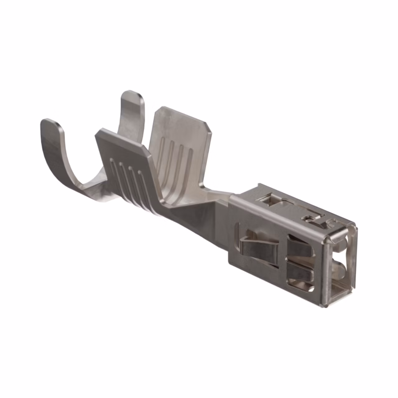 2.80mm, CMC CP Female Terminal, Tin Plated with Selective 1.27µm Gold in Contact Area, for Tab Dimensions 2.80mm by 0.80mm, Wire Size > 3.00-5.00mm² for sale