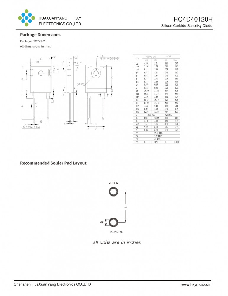 HC4D40120H datasheet page 5