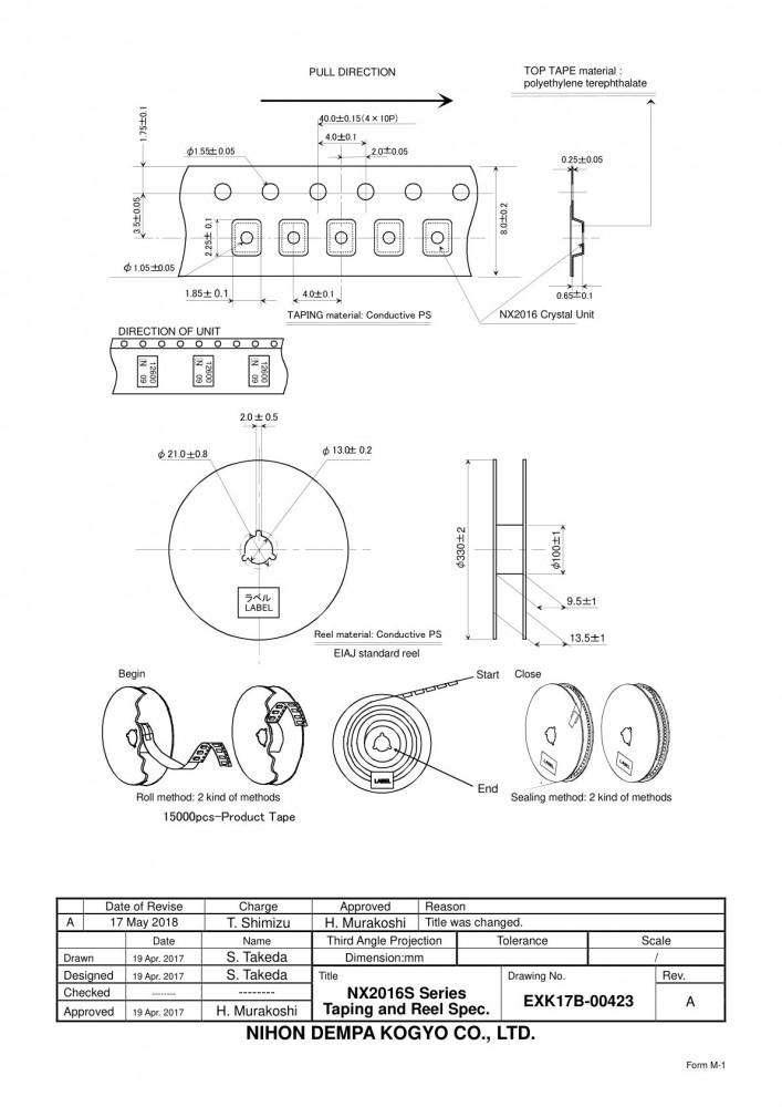 NDK NX2016SA specification page 7