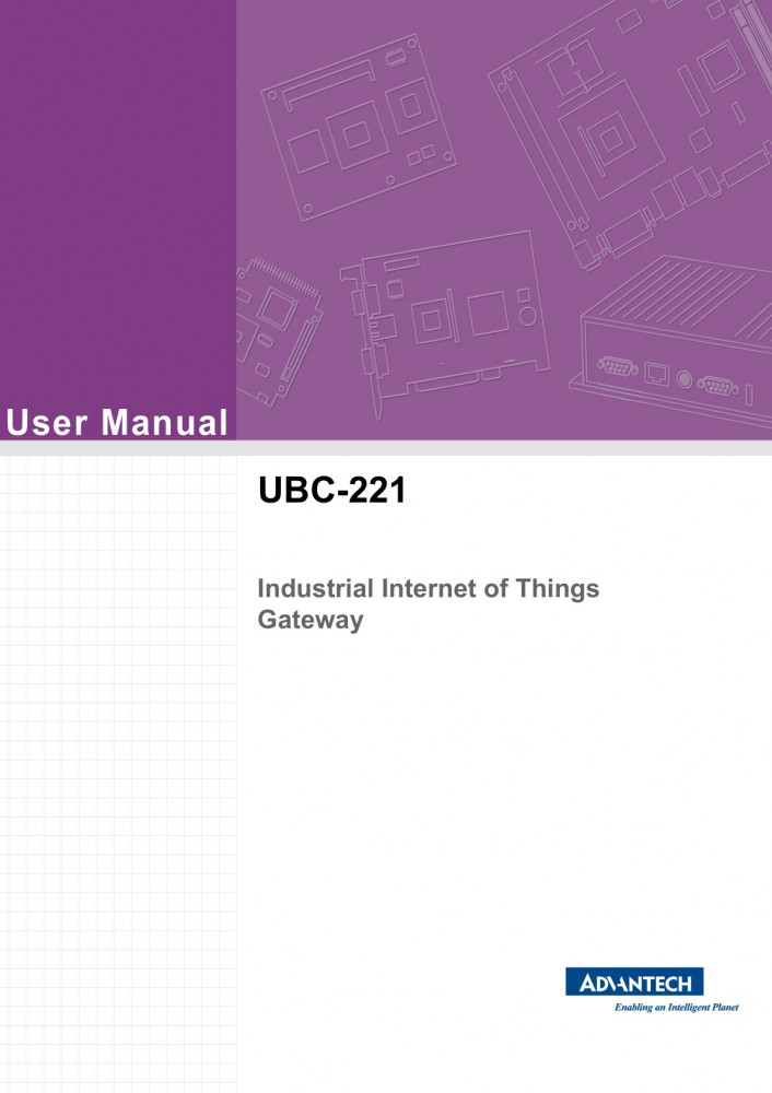 UBC-221 documentation page 1
