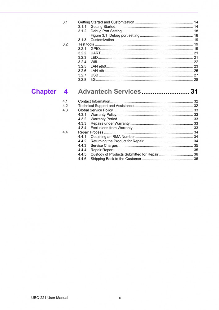 UBC-221 documentation page 10