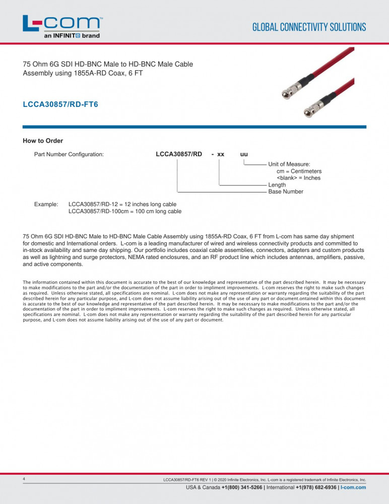 LCCA30857/RD-FT6 datasheet page 4