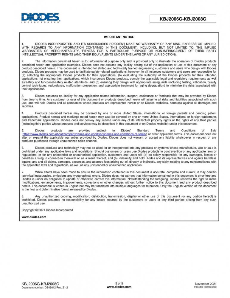 KBJ2008G-TU datasheet page 5