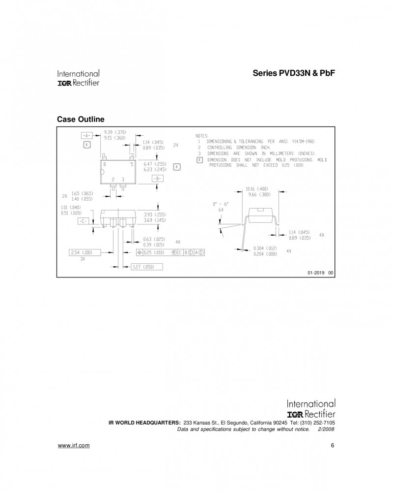 PVD3354NS datasheet page 6