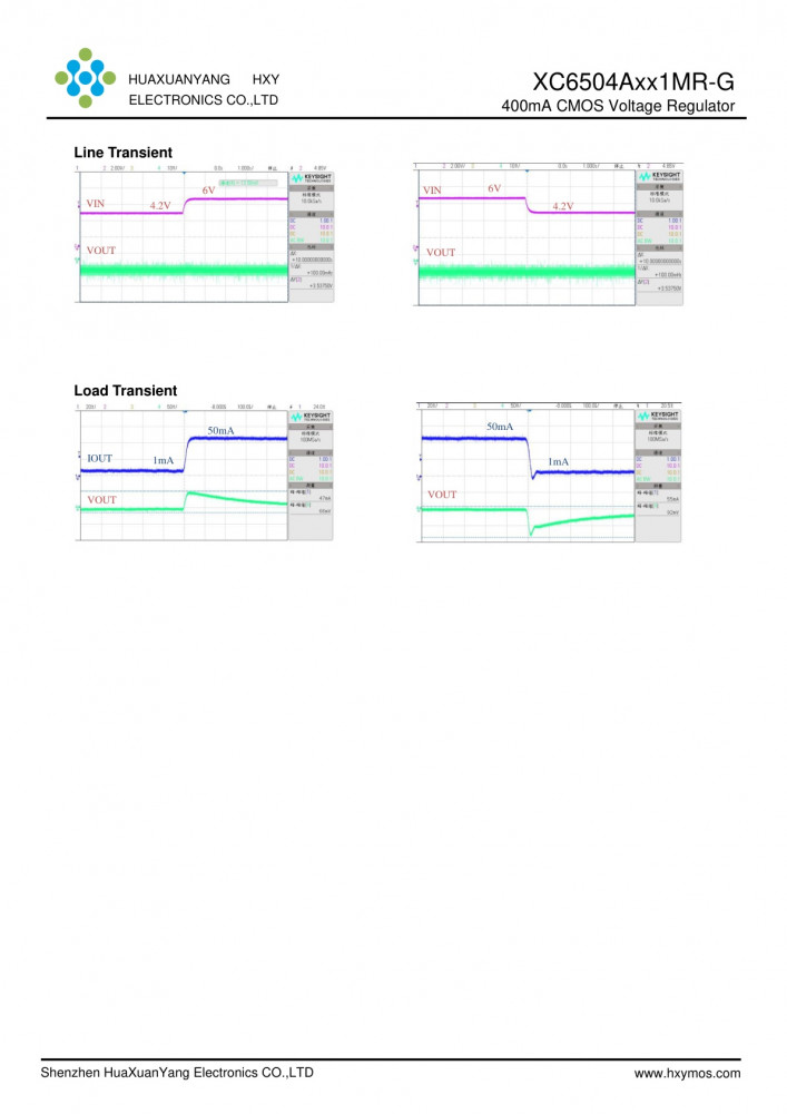 XC6504A331MR-G-HXY datasheet page 6