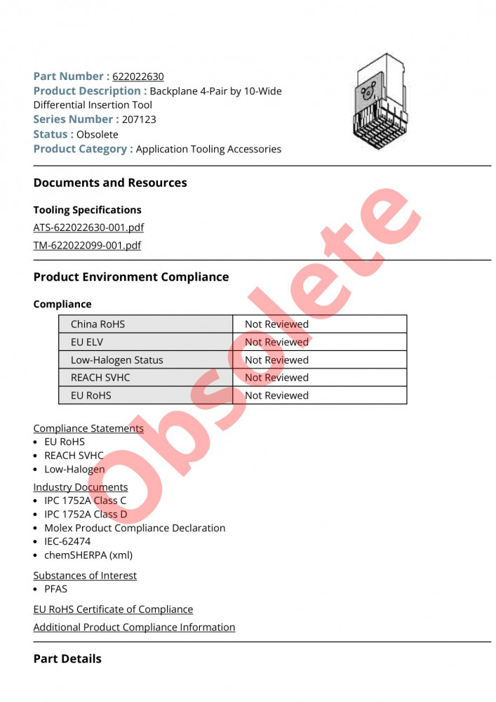 Product document preview, page 1