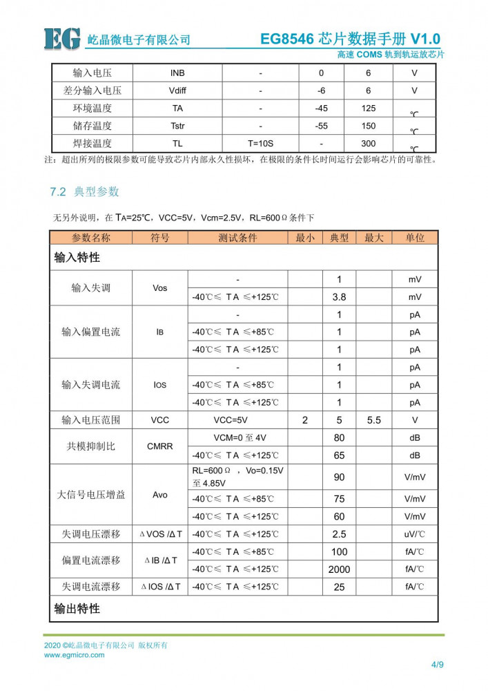 EG8546 datasheet page 7