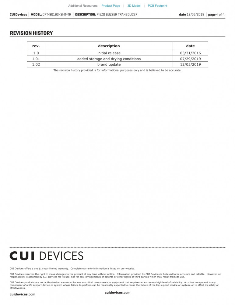 CPT-9019S-SMT-TR datasheet page 4